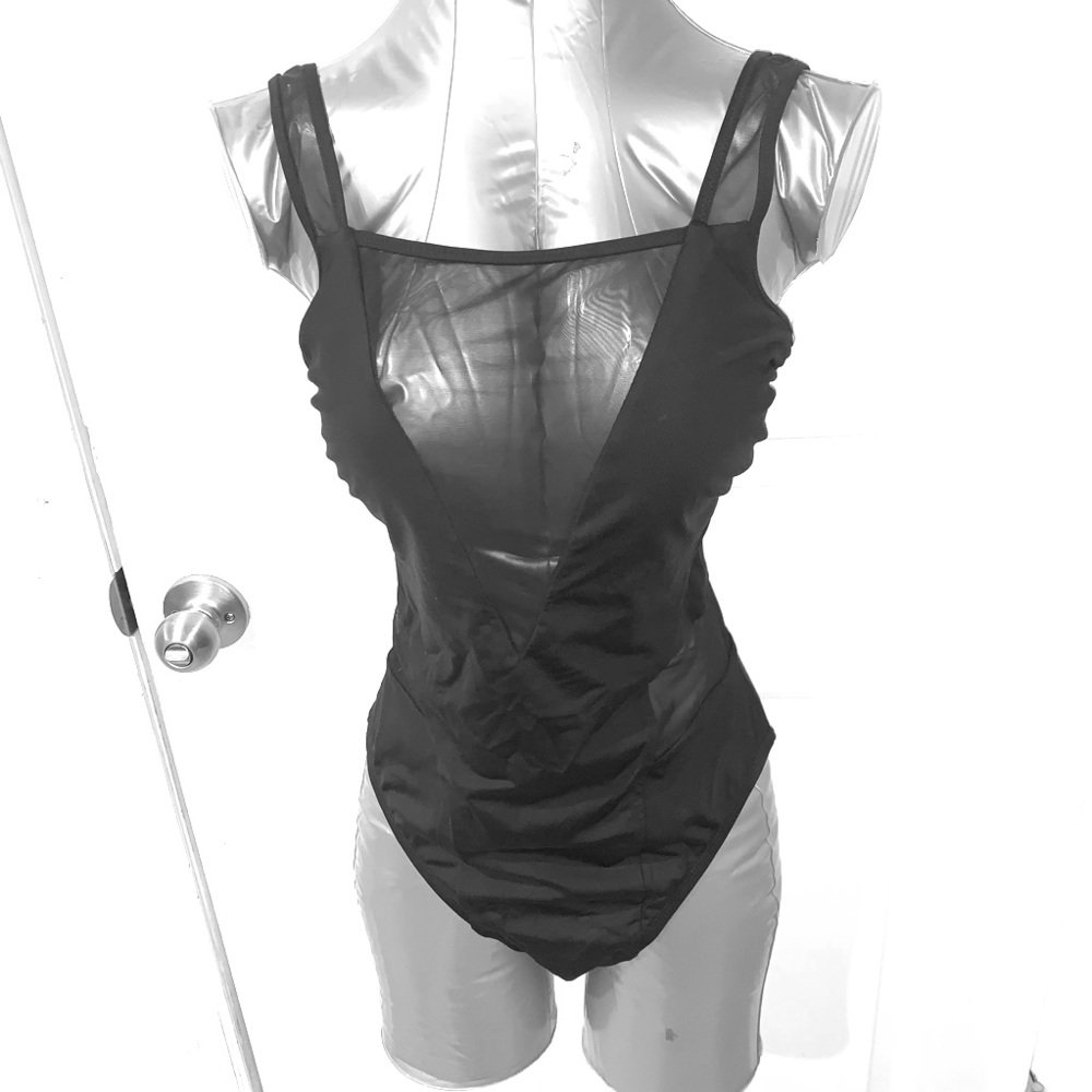One Piece Bikini With Mesh Cut Outs Gem